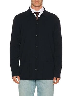 Valentino Garavani Wool Cardigan - Navy