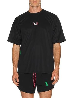 DISTRICT VISION Boxy Training Tee - Blcak