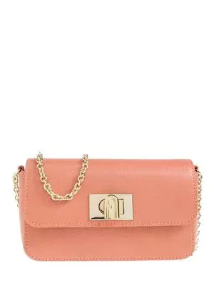 Furla Mini 1927 Leather Crossbody Bag - Pink