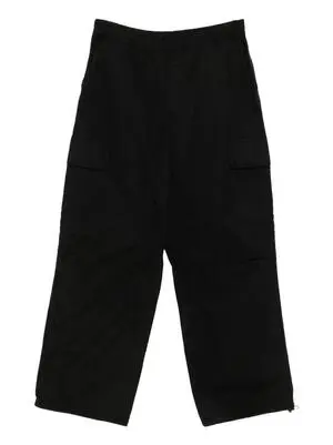 Carhartt Work In Progress Cargo Pants With Logo Patch - Black