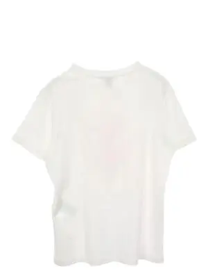 LOUIS VUITTON Cotton Logo Print T-shirt - White