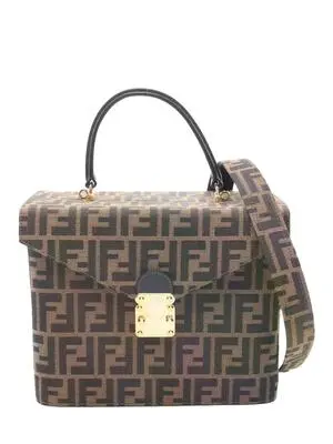 Fendi Zucca Vanity Bag - Neutrals