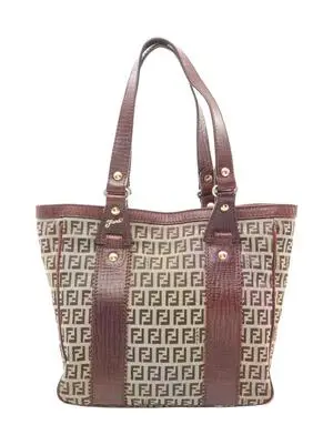 Fendi 2000s Zucchino Tote Bag - Brown