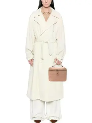 Dior Christian Dior Diortravel Canvas Cannage D Lite Case Vanity Bag Pink