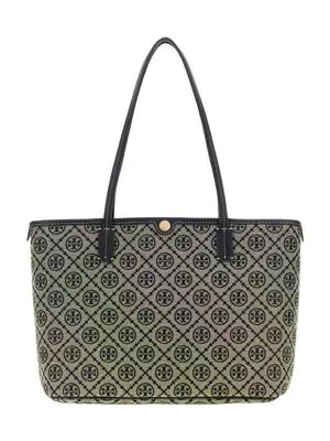Tory Burch Small Zipped Tote Bag - Blue