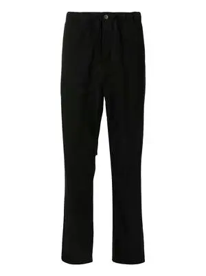 CRAIG GREEN Cotton Tapered Leg Trousers - Black