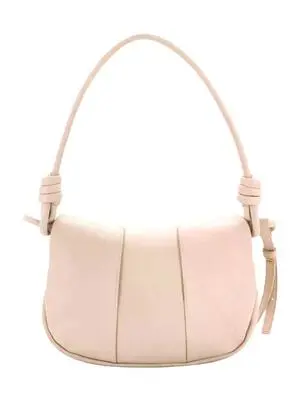 Loewe Paseo Leather Shoulder Bag - Neutrals