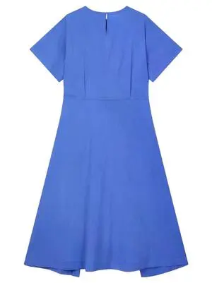 STUDIO TOMBOY Short-sleeve Midi Dress - Blue