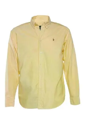 Polo Ralph Lauren Button-front Tailored Shirt - Yellow