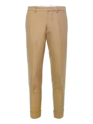 Marni Tailored Turn-up Trousers - Neutrals