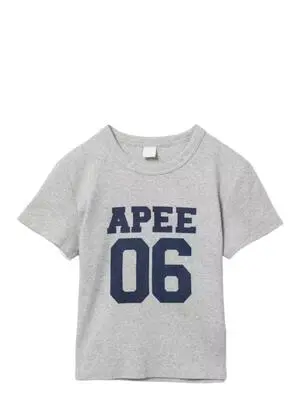 AAPE BY *A BATHING APE Apee™ A Bathing Ape® Graphic Print T-shirt - Grey