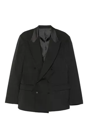 MARSEM Double-breasted Peak-lapel Blazer