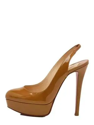 CHRISTIAN LOUBOUTIN Bianca Platform Sandals - Neutrals