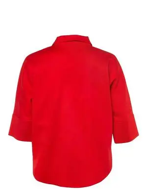 RED VALENTINO Red Valentino Vintage Cotton Button-Front Top