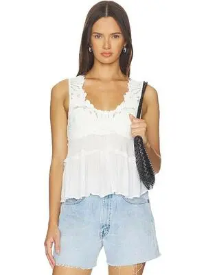 Free People X Revolve Petal Party Shapeless Cami - Ivory