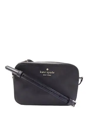 Kate Spade New York Leather Crossbody Bag - Black
