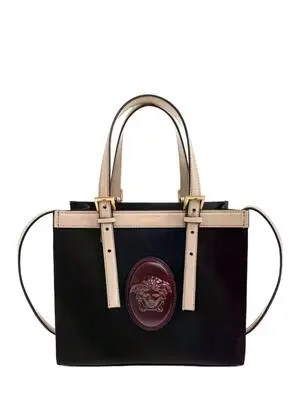 Versace Mini Rivière Tote Bag - Black