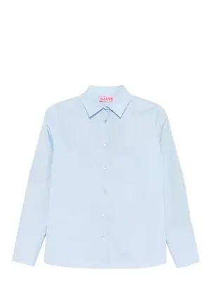 CARLA G. Shirt With Button-down Fastening And Long Sleeves - Blue