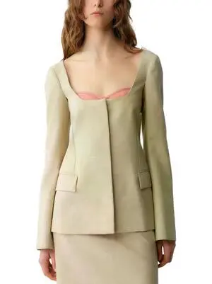 Calvin Klein Tailored Jacket - Neutrals