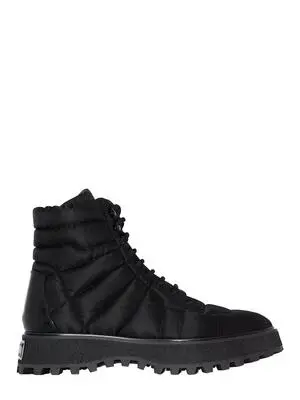 Dolce & Gabbana Quilted Leather Ankle Boots - Black