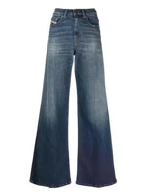 DIESEL® 1978 09e66 Flared Jeans - Blue