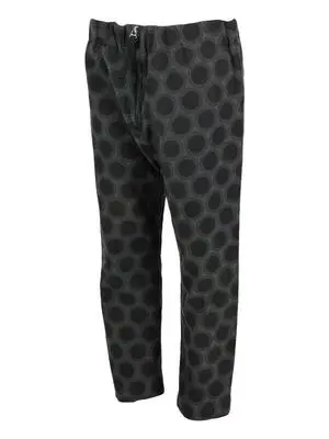 Marni Circle Print Elasticated Waist Trousers - Grey
