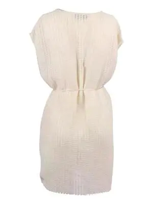 Peserico Belted Open-knit Cardigan-coat - Neutrals