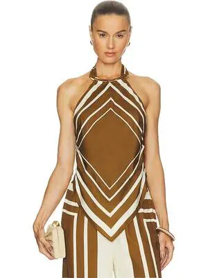 NICHOLAS Skye Top In . Also - Brown