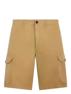 SLOWEAR Straight-leg Cargo Shorts - Brown
