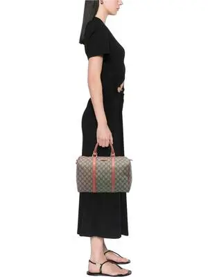 Gucci Gg Supreme Joy Boston Bag - Neutrals