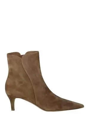 GIANVITO ROSSI Levy Suede Ankle Boots
