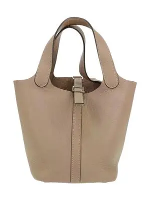 Hermès 2008 18 Picotin Handbag - Neutrals