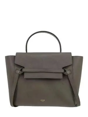 Celine Belt Micro Shoulder Bag - Grey