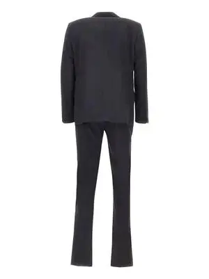MARCHESANI Single-breasted Wool Suit - Blue