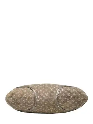 LOUIS VUITTON Monogram Mini Lin Angele Satchel - Grey