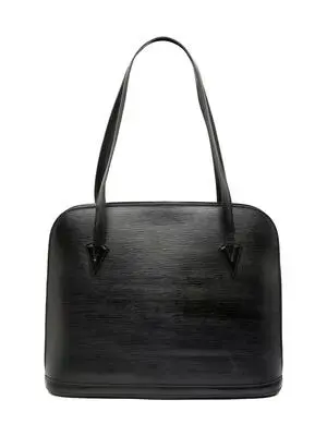 LOUIS VUITTON Epi Lussac Shoulder Bag - Black