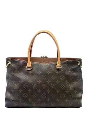 LOUIS VUITTON Monogram Pallas Mm Satchel - Brown