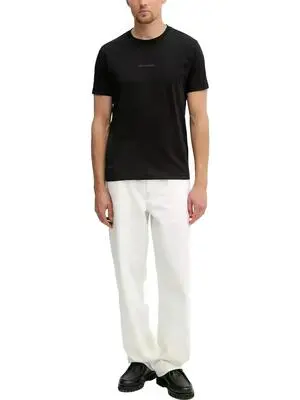 TRUSSARDI Logo-print Short-sleeve T-shirt - Black