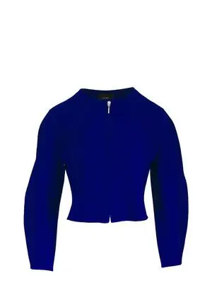 Akris Cobalt Zip-up Jacket - Blue