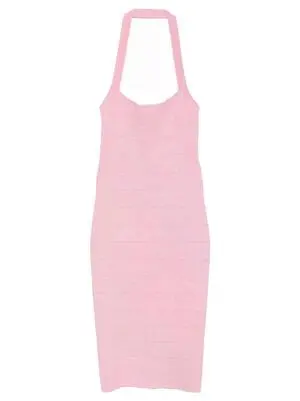 Retrofete Cloe Midi Dress - Pink