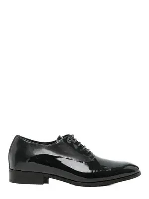 CARLO PIGNATELLI Patent Leather Oxford Shoes - Blue