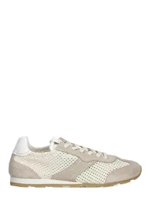 Marc O'polo Suede Panel Mesh Sneakers - Neutrals