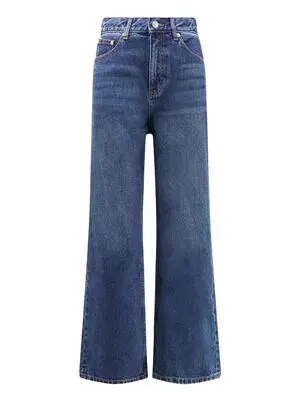 DUNST Flared-leg Jeans - Blue