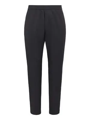 Barena Venezia Virgin Wool Drawstring Trousers - Black