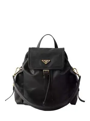 Prada Medium Nappa Leather Backpack - Black