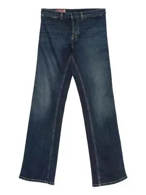Gucci Indigo Web-stripe Jeans - Blue