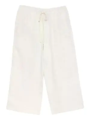 Staud Mateo Linen Trousers - Neutrals