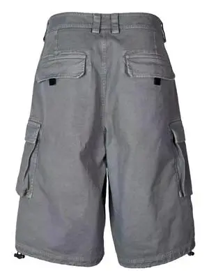 Martine Rose Logo Print Cargo Shorts - Grey