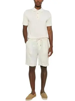 OUTFIT Drawstring Turned-up Shorts - Neutrals