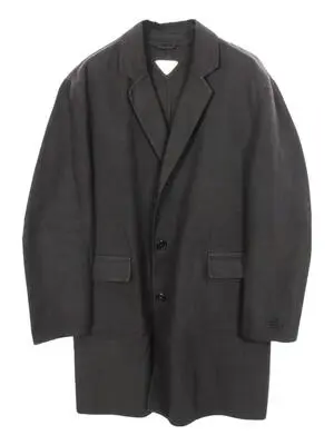 Prada Single-breasted Cotton Coat - Brown
